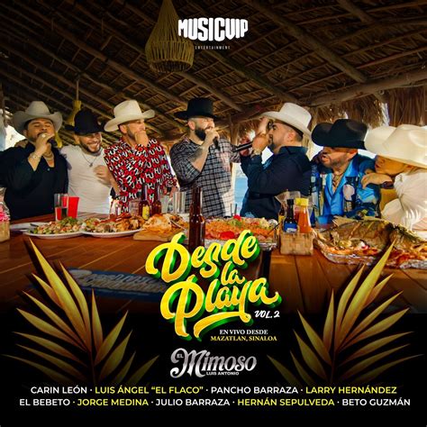 Desde La Playa Vol 2 En Vivo Album By El Mimoso Luis Antonio