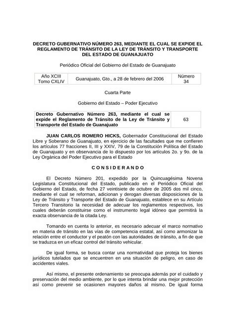 PDF Reglamento De Tr Nsito De La Ley De Tr Nsito Y Transparencia