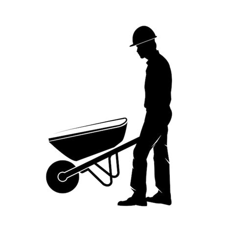 Icono De Trabajador De La Construcci N Vector Premium