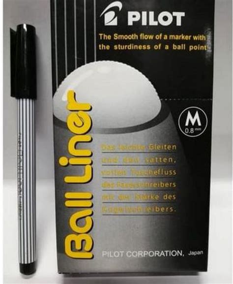 Pulpen Ballpoint PILOT BALLINER Hitam