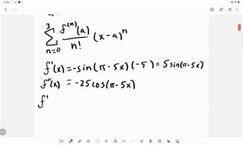 solved 2 determine the 4th order taylor polynomial of g x cos x centered at a t then use