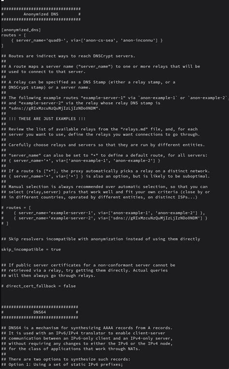 trying to use anonymized dns with dnscrypty proxy v2 on openwrt router installing and using