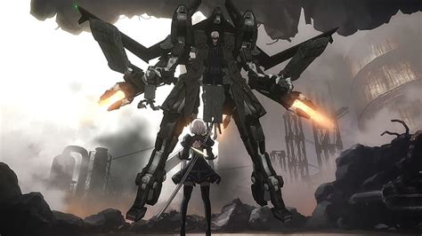 HD Wallpaper Anime Nier Automata 4K Wallpaper Flare