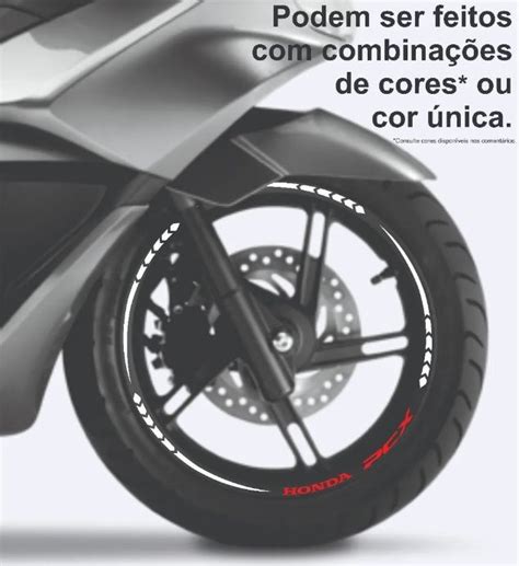 Friso Refletivo Adesivo Rodas Honda Pcx GD INFINITY