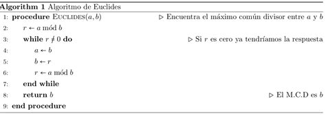 Latex Error Writing An Algorithm In LATEX HolaDevs