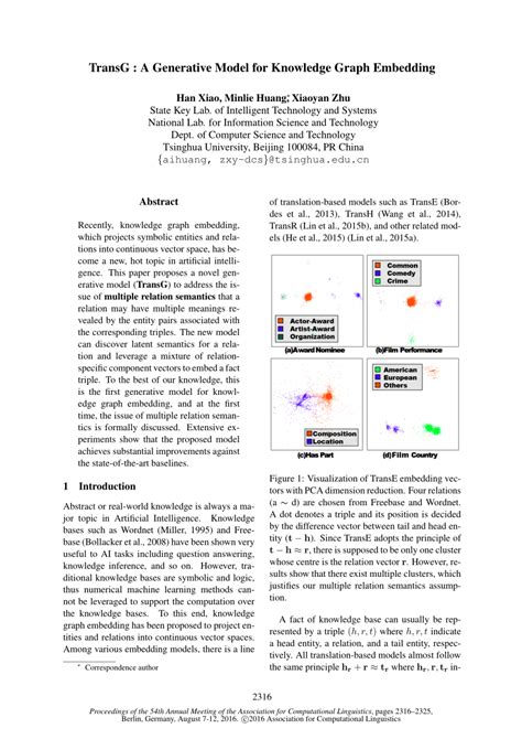 pdf transg a generative model for knowledge graph embedding