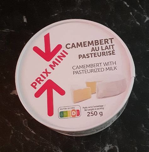 Camembert au lait pasteurisé Prix Mini 250 g