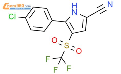 150618 92 1 1H Pyrrole 2 Carbonitrile 5 4 Chlorophenyl 4