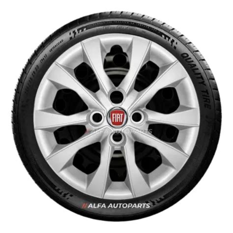 Jogo Calota Fiat Mobi Argo Palio Aro