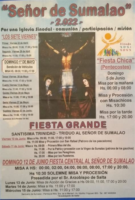 Fiesta en honor al señor de Sumalao 2022 FM SOL SALTA