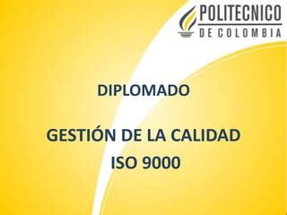 Gestion De Calidad Iso 9000 PPT
