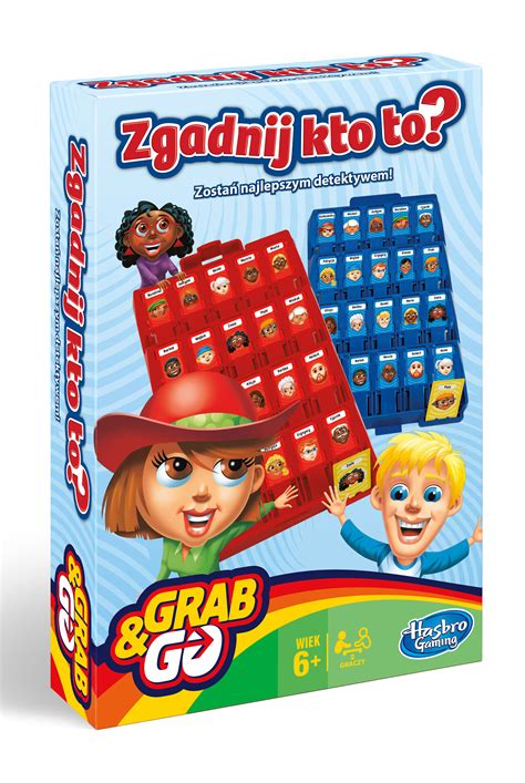 HASBRO Zgadnij Kto To Wersja Kieszonkowa Gra Karciana Niskie Ceny I