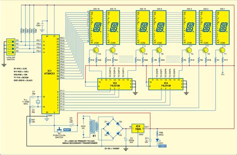 microcontroller based moving message display