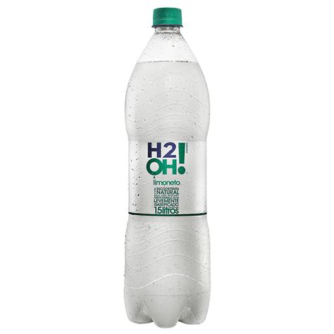 Refrigerante H2O Limoneto gelado 1 5L Super Marajá