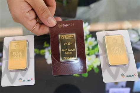 Harga Emas Antam Hari Ini Naik Tipis Segram Dibanderol Rp965 000