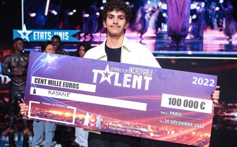 Rayane Gagnant De La France A Un Incroyable Talent Ma Victoire A