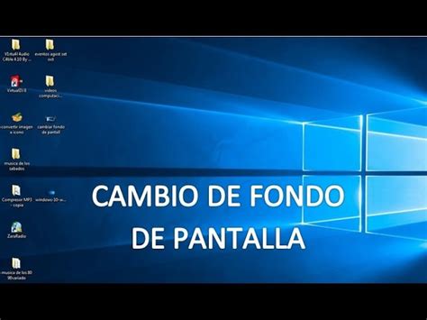 Cambiar Fondo De Pantalla