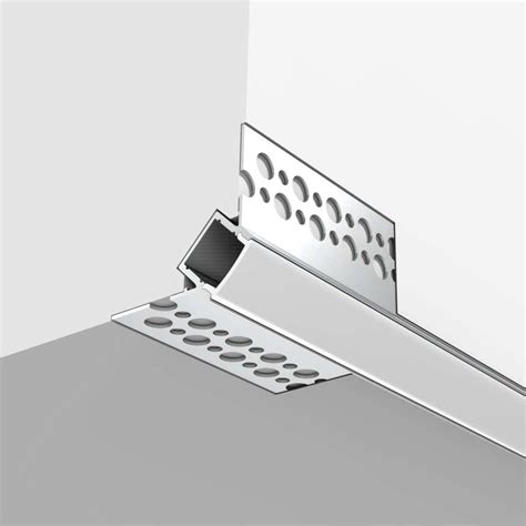 LED Plasterboard Profile Channel Recessed Drywall Plaster Gypsum 6063
