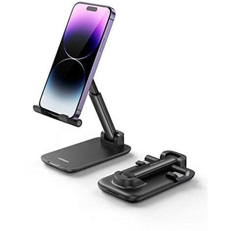 Ugreen Foldable Multi Angle Phone Desktop Stand Black