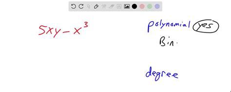 determine whether the expression is a polynomial …