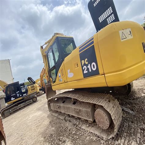 Japan Original Used Komatsu Pc210 Second Hand Crawler Excavator Machine
