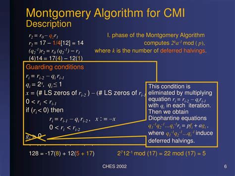 ppt new algorithm for classical modular inverse powerpoint presentation id 2399297