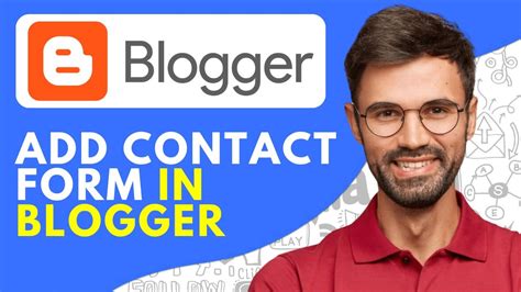 How To Add Contact Form In Blogger Create Contact Us Page In