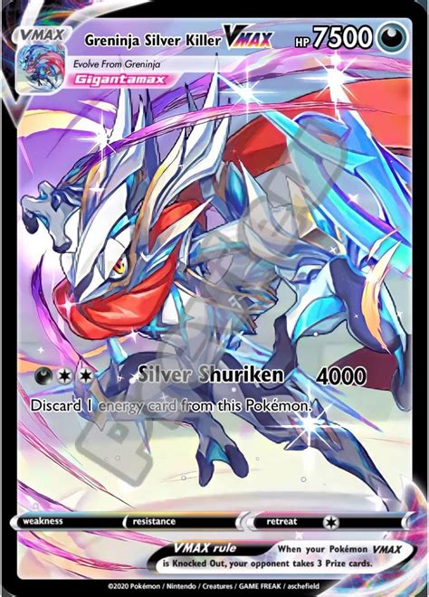 M Ash Greninja Gx Gmax Vmax Gigantamax Ex Pokemon Card 48 OFF
