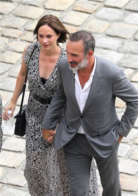 Photo Jean Dujardin et sa femme Nathalie Péchalat lors de la