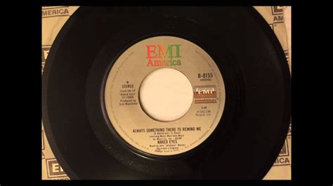 Always Something There To Remind Me Naked Eyes 1983 Vinyl 45RPM