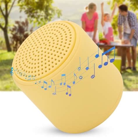 Qiilu Enceinte Portable Mini Interface USB Haut Parleur Fil Avec