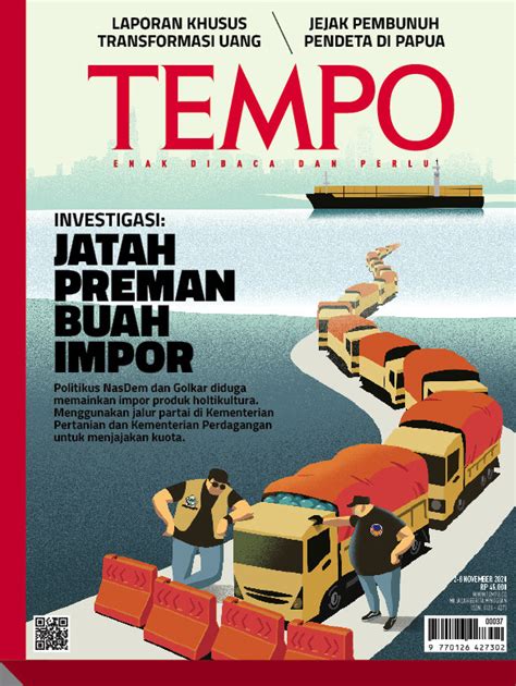 Edisi Sabtu 31 Oktober 2020 Majalah Tempo Co