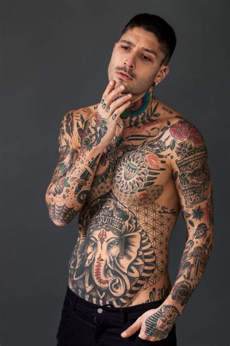 Tattoo Designs For Men On Stomach