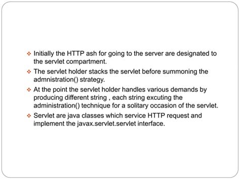 LIFE CYCLE OF SERVLET PPT