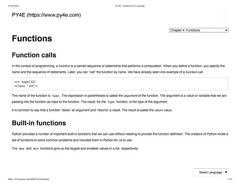 chapter 4 functions python and c programming lecture notes for semester one by dr busingye