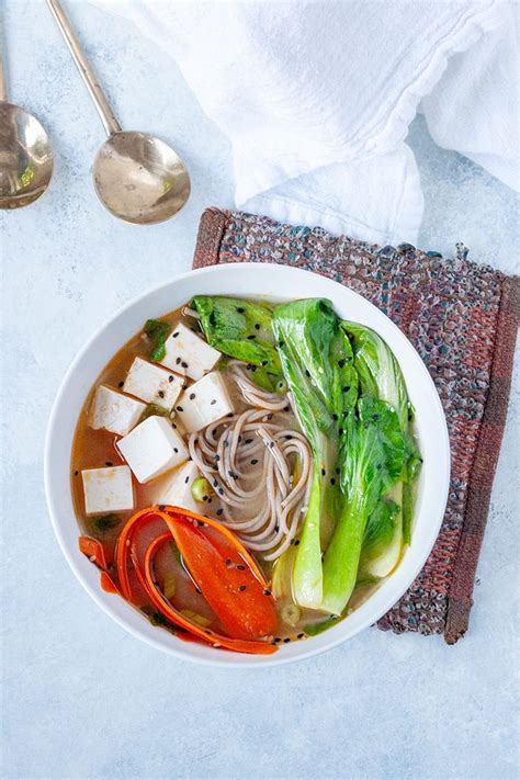 Spicy Miso Soba Noodle Soup Recipe Well Vegan Recipe Soup Recipes