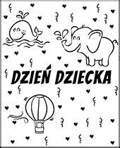 Dzień dziecka kolorowanki do duku E kolorowanki eu