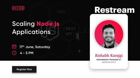 Scaling Node Js Applications YouTube