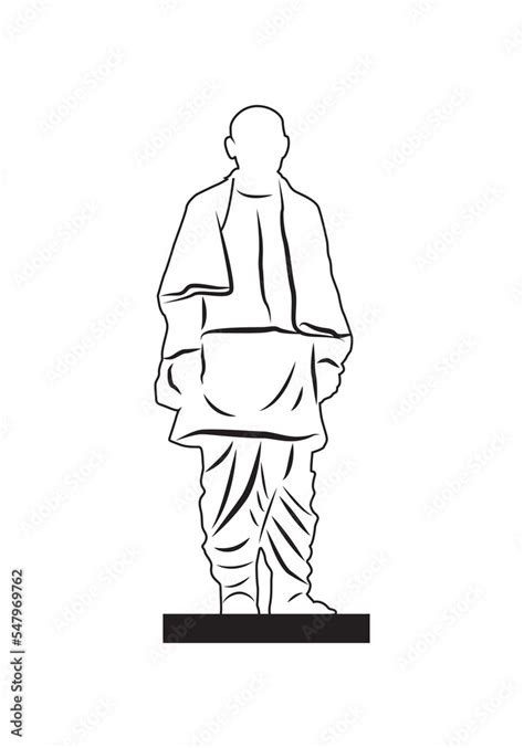 Sardar Vallabhbhai Patel Vector Icon Statue Of Unity The World S