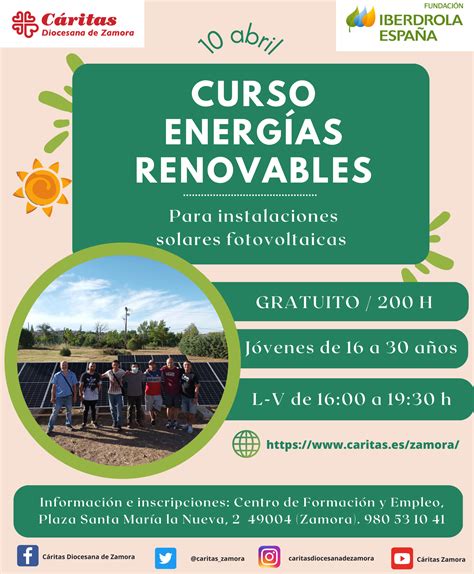 Curso de Energías Renovables Diocesana de Zamora