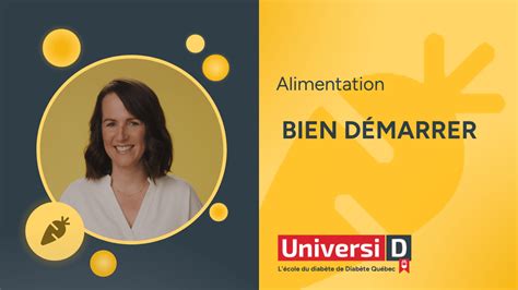 L alimentation et le diabète Comment bien démarrer Diabète Québec