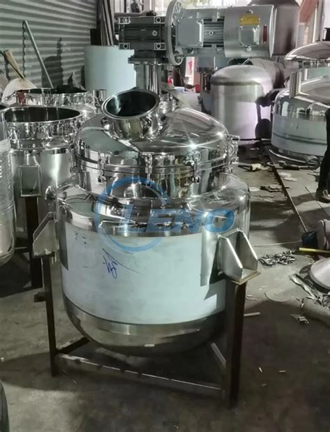 Leno Price Liquid Emulsify Reactor Homogenizer Tank Agitator Electric