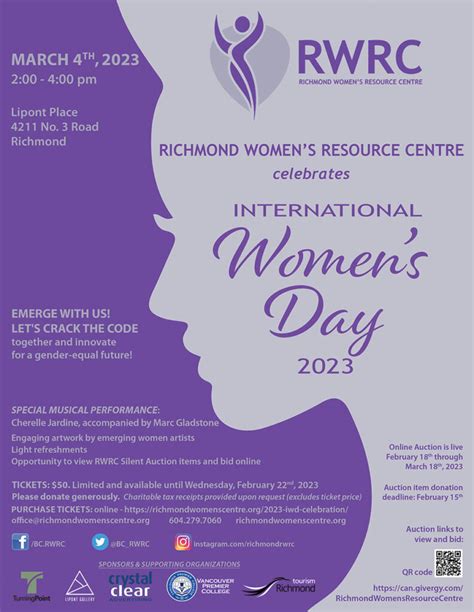 2023 International Womens Day Celebration And Auction Richmond Women