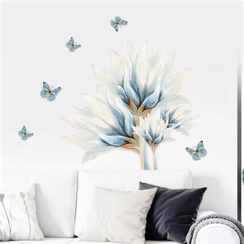 PERSONNALISEZ VOTRE ESPACE de vie avec autocollant mural fleur à faire