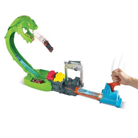 Hot Wheels City Ataque T Xico De La Serpiente