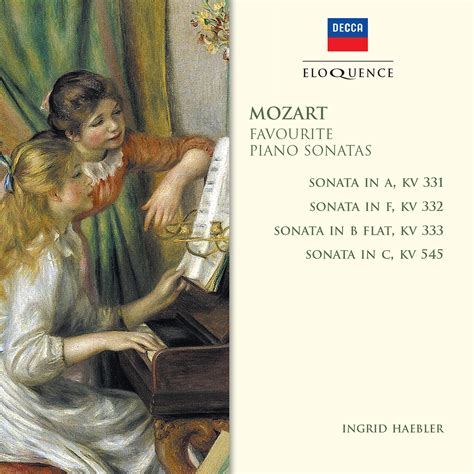 Diabolus In Musica Mozart Piano Sonatas Nos
