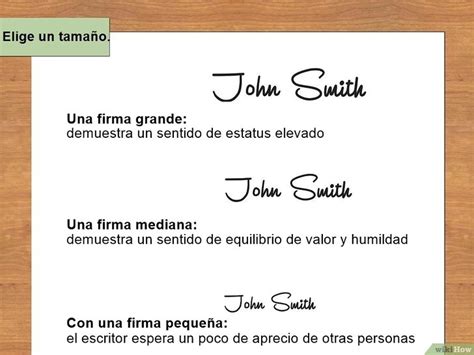 Cómo tener una firma bonita 11 Pasos con imágenes
