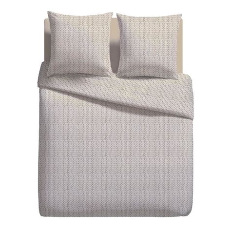 Parure FLANELLE Housse De Couette 240x220 Et 2 Taies 63x63 COCOON