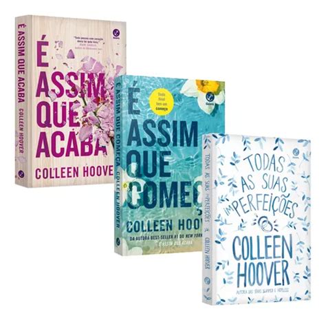 Kit Livros Colleen Hoover Assim Que Acaba Assim Que Come A