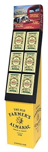 The 2024 Old Farmers Almanac 48 Copy Floor Display By Old Farmer S